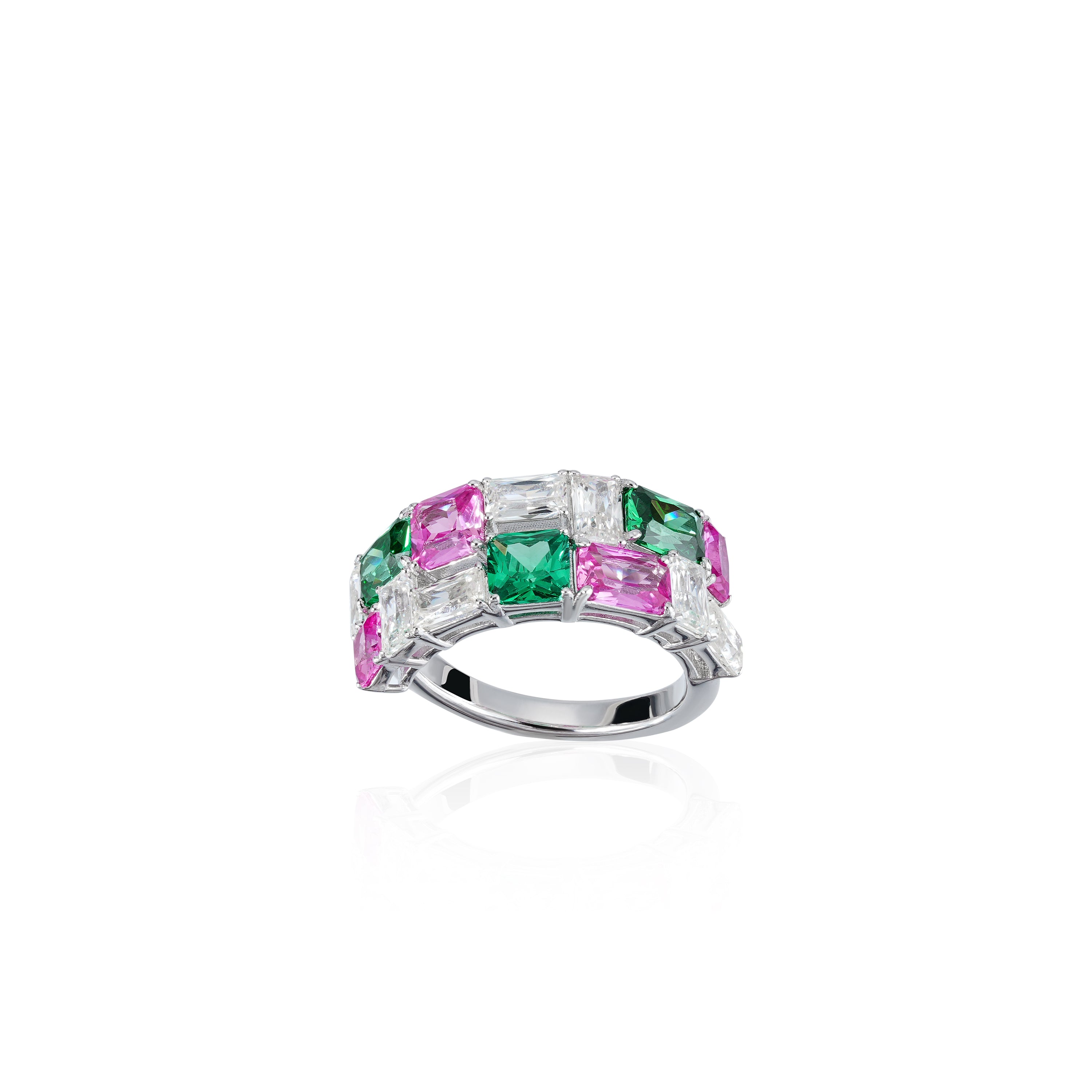 High Jewelry collection：Multi-color “Spring” Ring – ELSEVIER JEWELRY