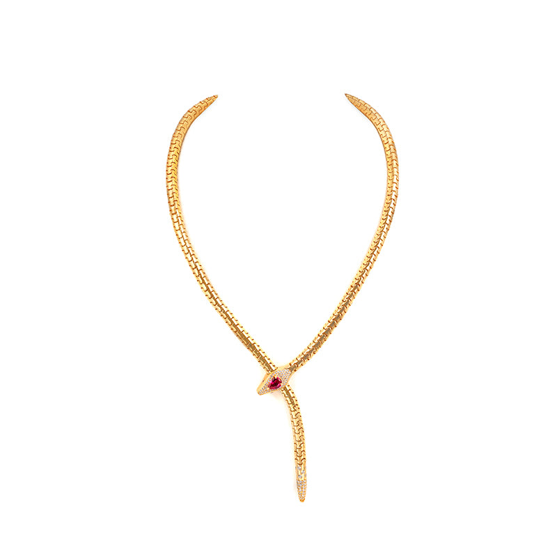 Retro collection: Vintage Style Exquisite Manual splicing luxury Serpe ...