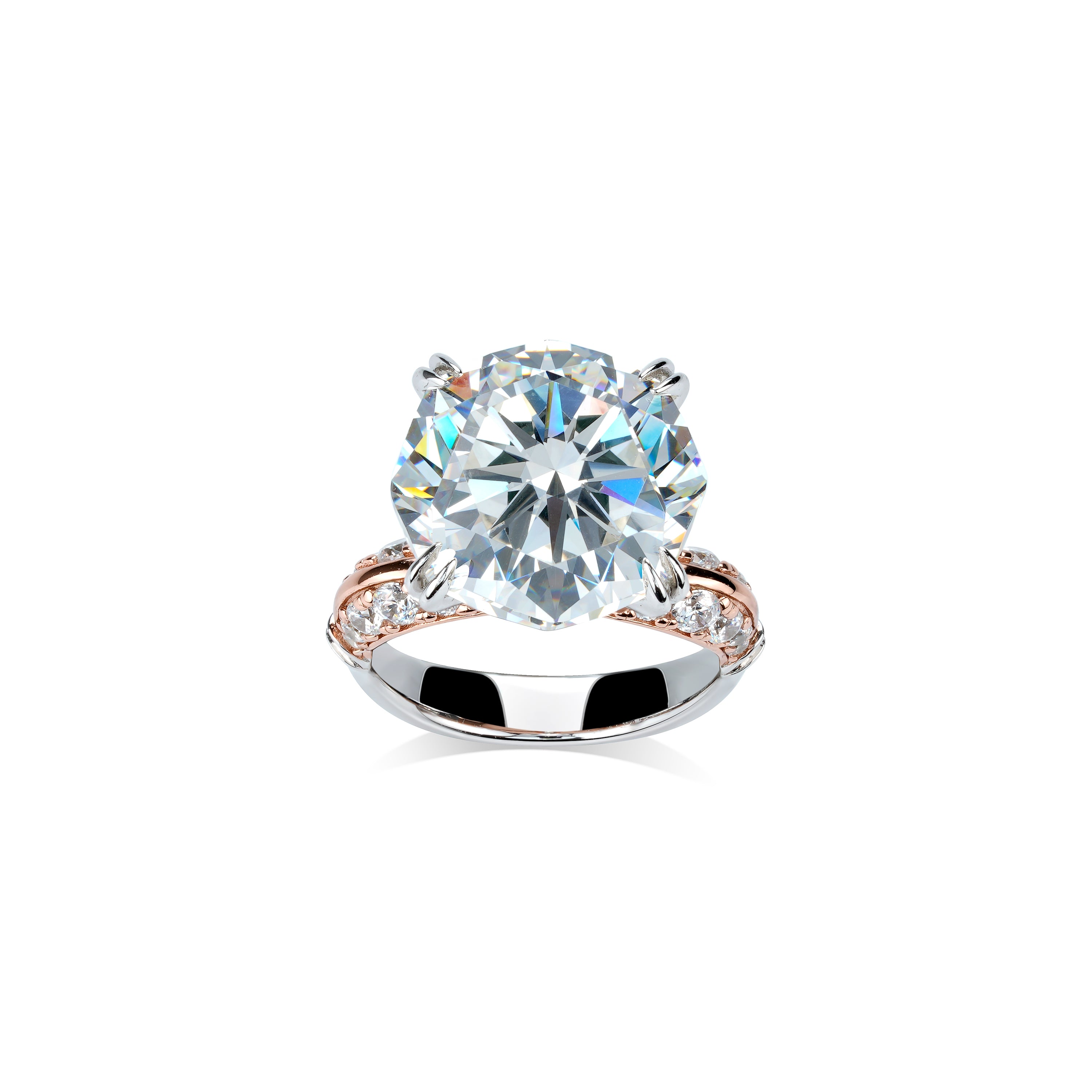 Wedding collection: Brilliant Octagonal cut Eco-friendly artificial di ...