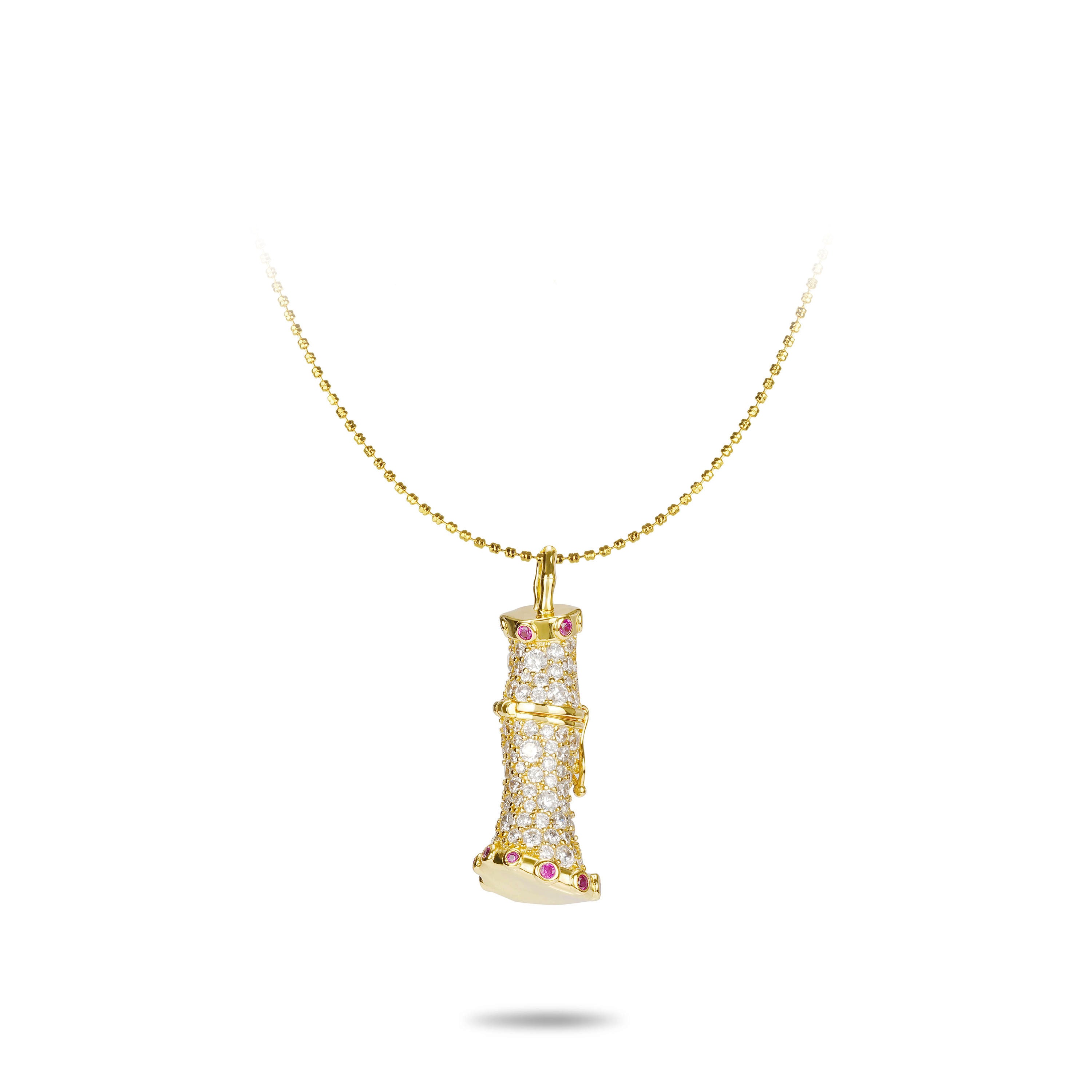 Pre-order High Jewelry collection: Mysterious Golden Bamboo Necklace ...