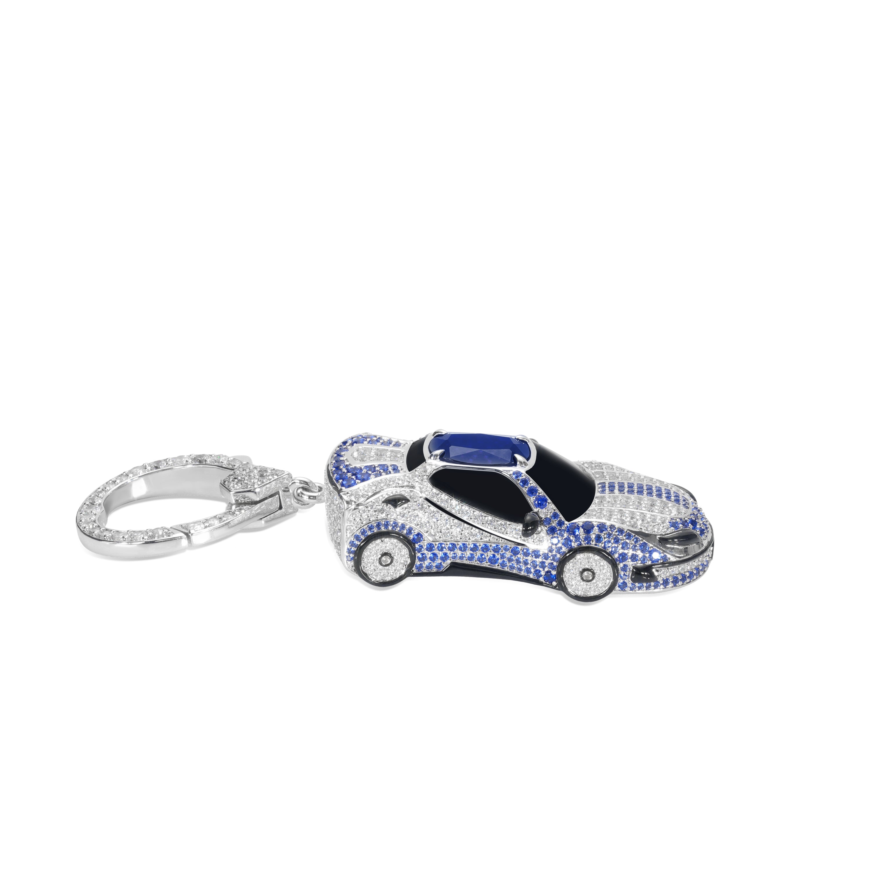 High jewelry collection: the Deluxe-Inlaid Luxury Car Keychain ...